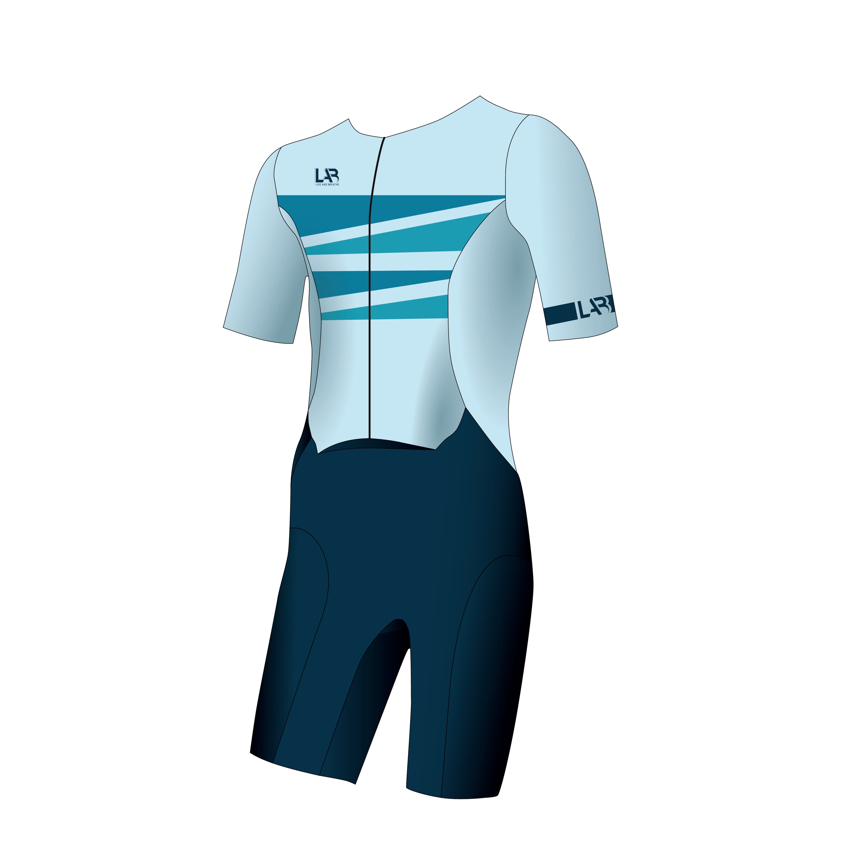 Custom Women's Performance Tri Suit | Shortsleeved With Pockets | Made ...