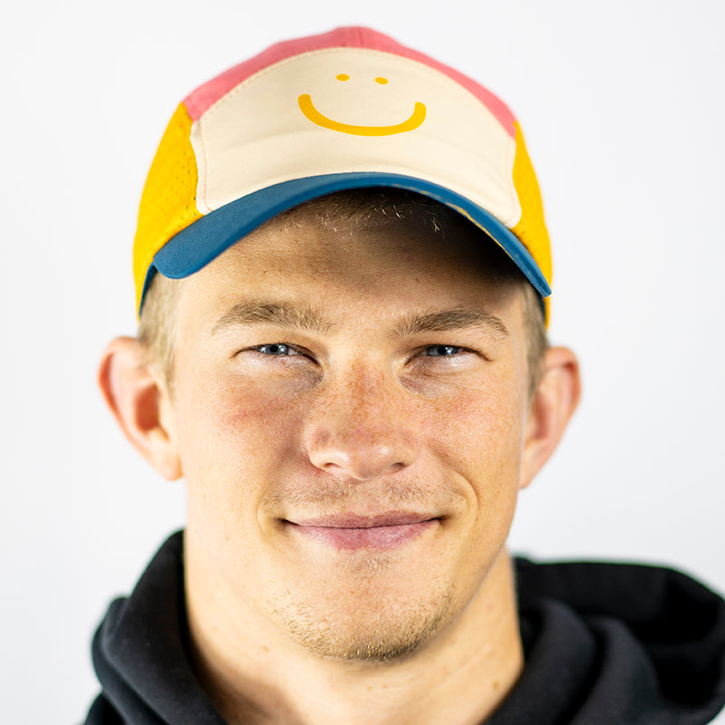Lightweight Running Hat | Yellow | Smile